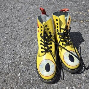 Dr. Martens | Shoes | Limited Edition Doc Martens X Gary Baseman Boots ...